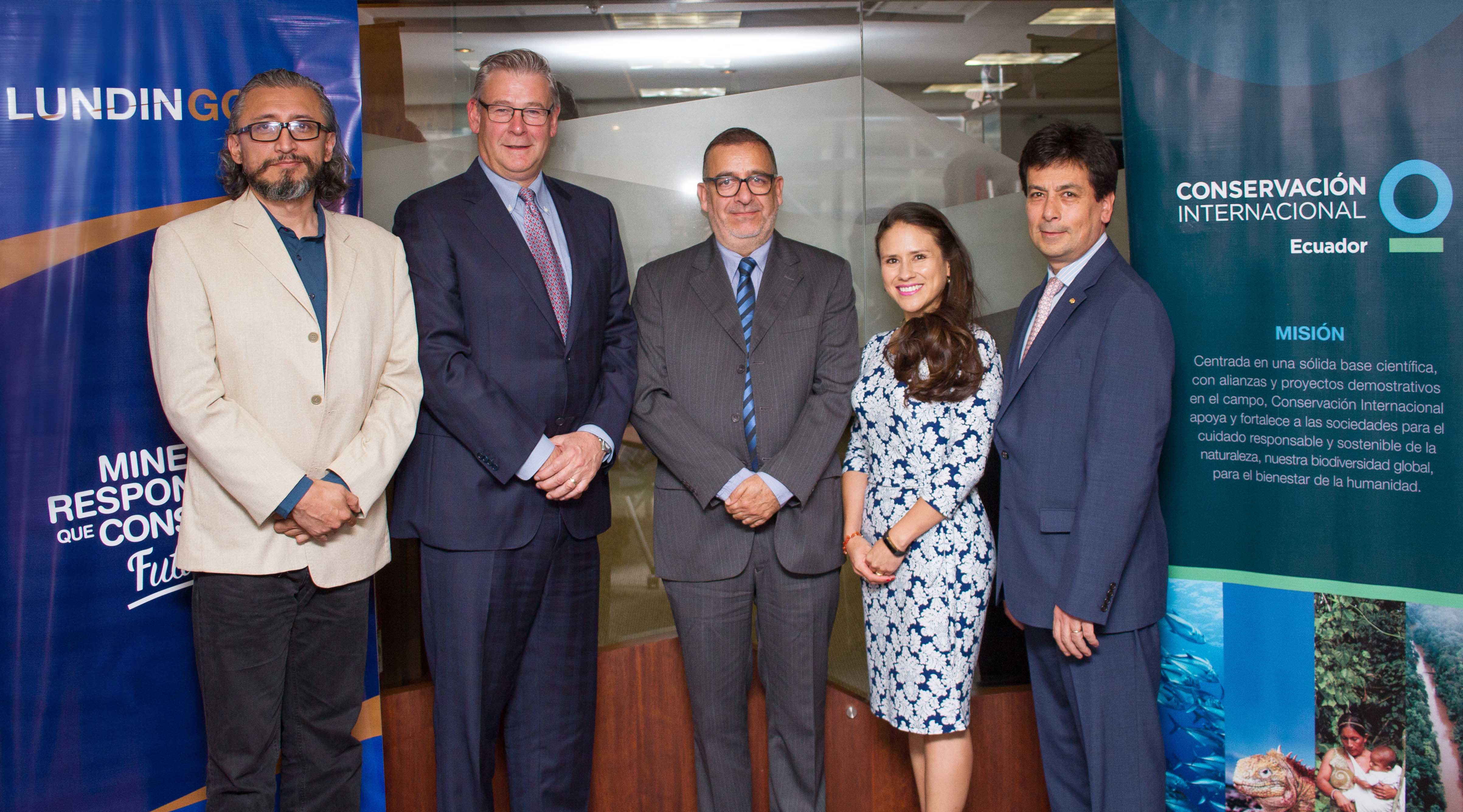 Lundin Gold firma acuerdo de colaboración con Conservación Internacional Ecuador - Revista MINERGÍA
